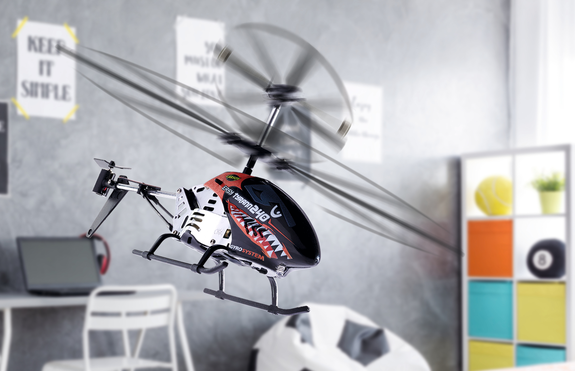 Learn to fly RC model helicopters | Carson